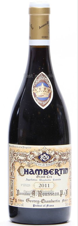 Chambertin 2011 Domaine Armand Rousseau | Your personal wine ...