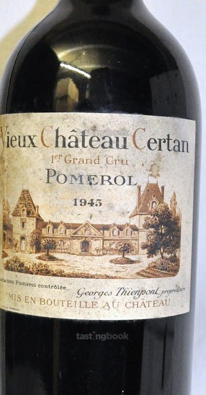 Vieux Chateau Certan 1945 Vieux Château Certan | Your personal wine professional | Tastingbook