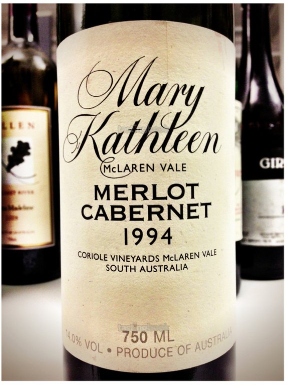 Mary Kathleen Merlot Cabernet 1994 Coriole Vineyards | Your personal ...