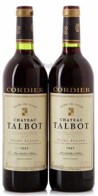 Château Talbot 1982 Château Talbot | Your personal wine professional ...