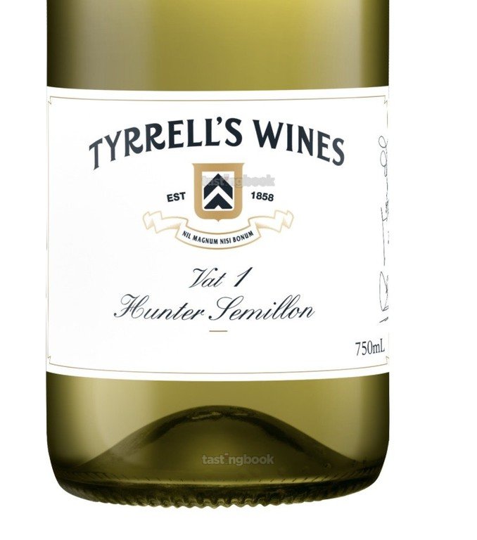 Vat 1 Hunter Semillon 2013 Tyrrell's Wines | Your personal wine ...