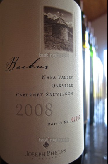 Joseph Phelps Backus Vineyard Cabernet Sauvignon 2008 Joseph Phelps ...