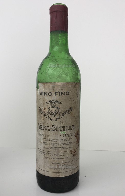 Unico 1951 Bodegas Vega Sicilia | Your personal wine professional ...